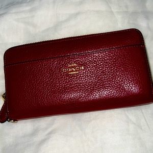 Coach | Bags | Coach Small Trifold Wallet In Signature Canvas | Poshmark